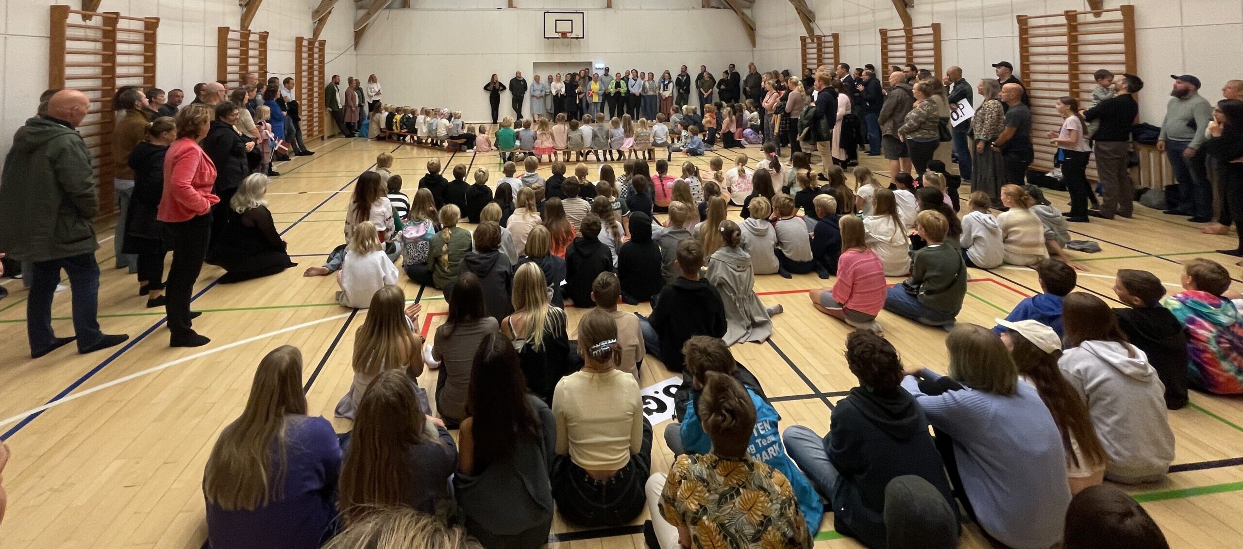 Første skoledag efter sommerferien - Per Gyrum Skolen